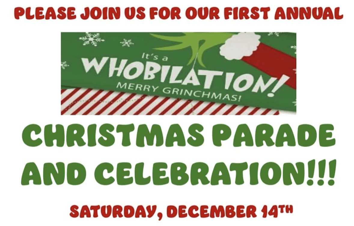 Whobilation a Christmas Parade and Celebration